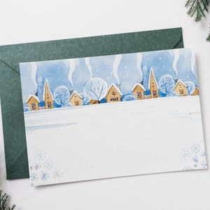 Printable Blank Holiday Cards Blank Christmas Cards - Etsy