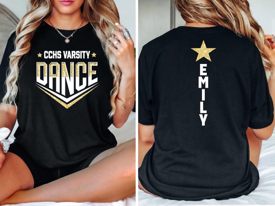 Glitter Dance Shirt,dance Star Shirt,dance Coach Shirt,custom Name ...