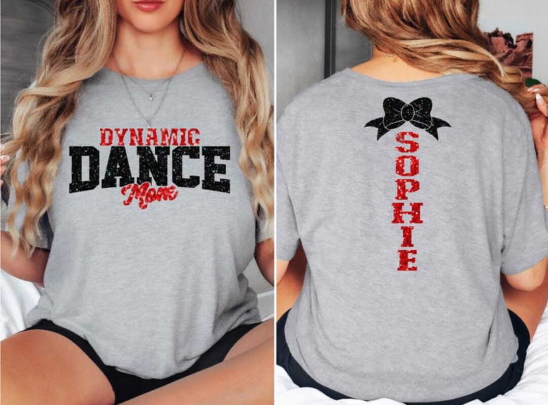 Glitter Dance Mom Shirt,dance Mom Shirt,dance Shirt,dance Team Shirts ...