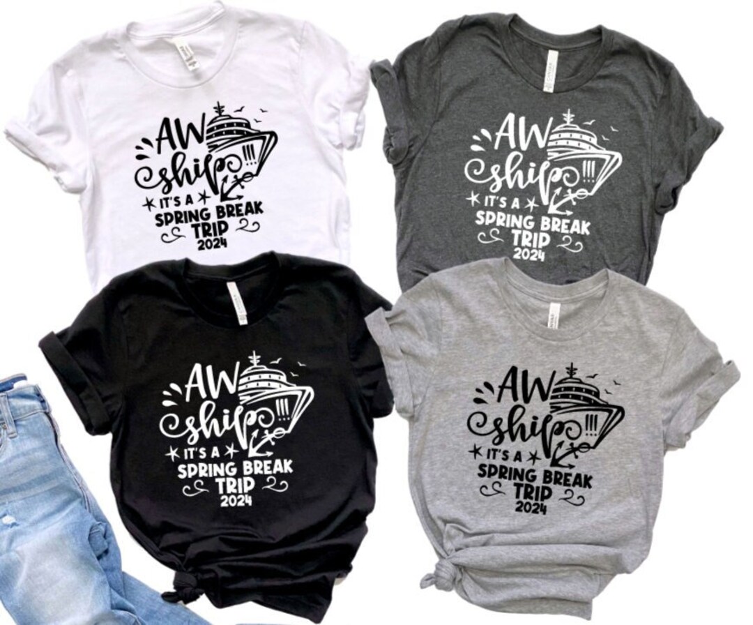Spring Break Cruise Shirts,it's a Spring Break Trip,cruise 2024 Shirt ...