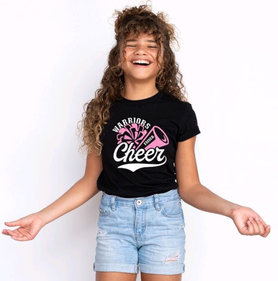 Cheer Shirt,glitter Cheer Shirt,cheer Shirt, Spirit Shirt,cheer Team ...