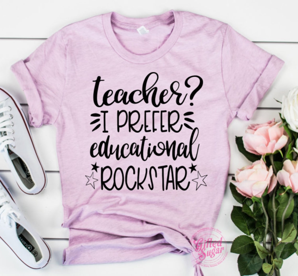 Teacher I Prefer Educational Rockstar, Educational Rockstar, Teacher ...