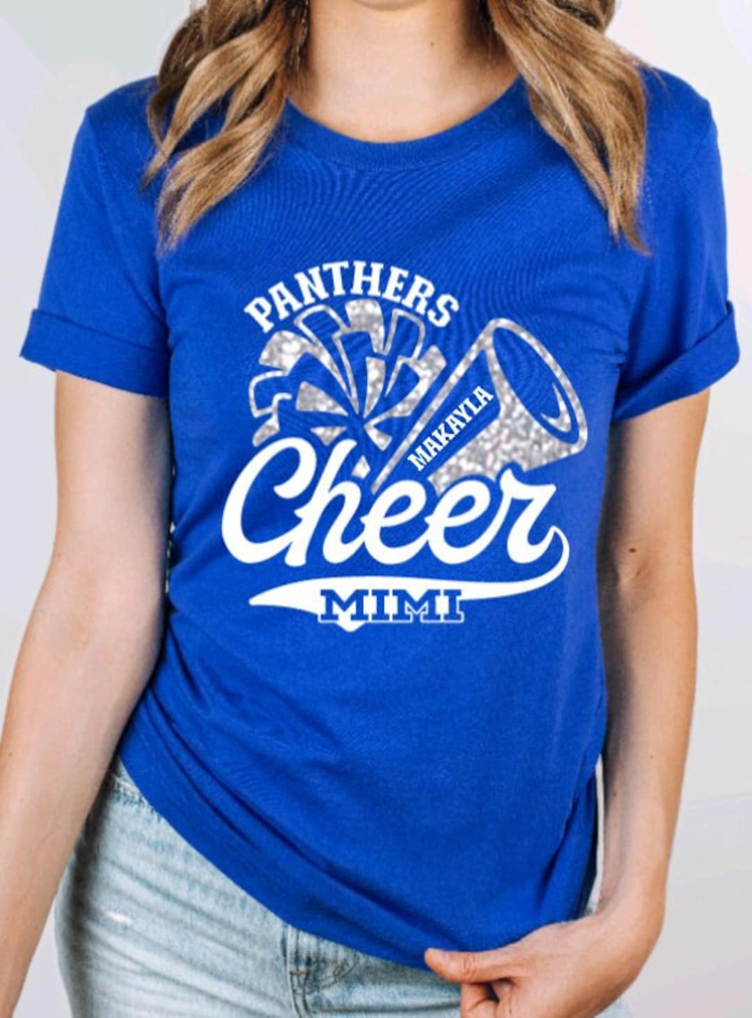 Cheer Mimi Shirt,glitter Cheer Mimi Shirt,cheer Mimi Tee,cheer Mimi ...
