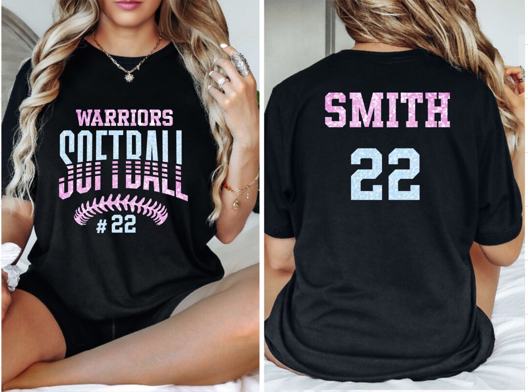 Glitter Softball Shirt,softball Shirt,softball Tee, Softball Team Shirt ...