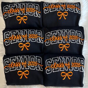 Embroidered Senior Sweatshirt,senior Sweatshirt,senior Gift,senior ...