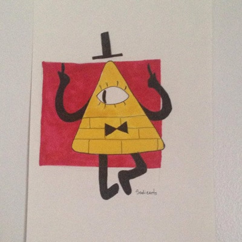 Baby Bill Cipher - Etsy