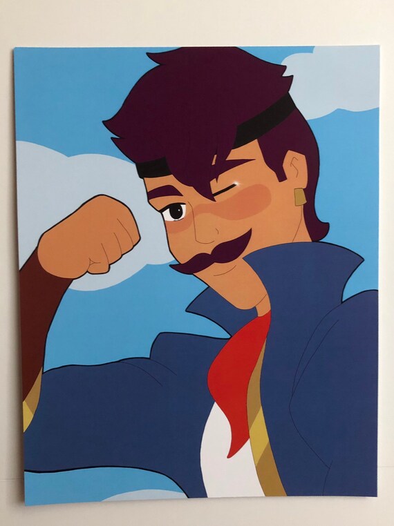 Seahawk She Ra and The Princesses of Power 11x14 Pint | Etsy