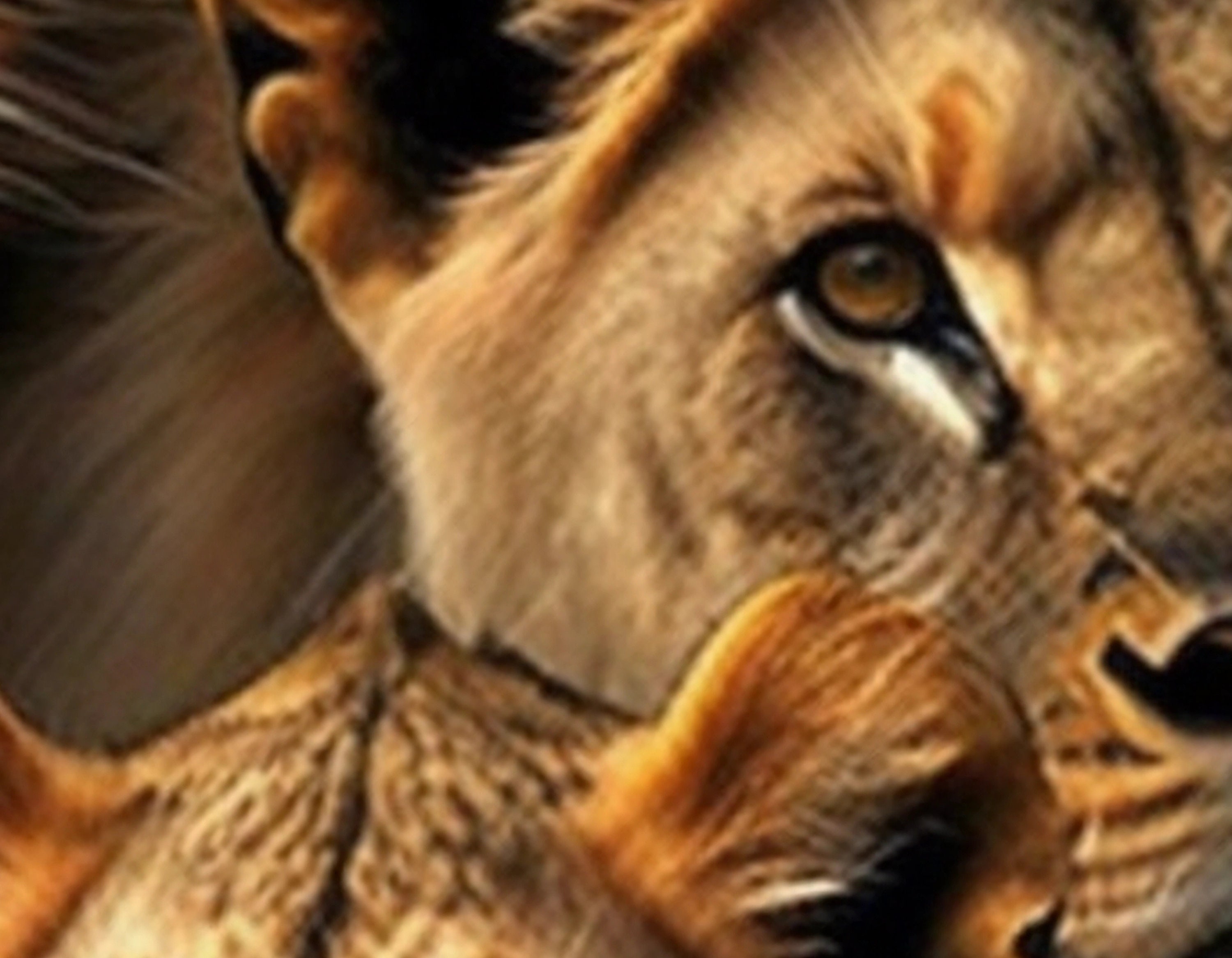 Strength in Unity - Lion Family #4 Digital Print - Etsy