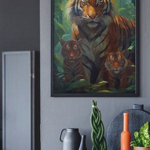 Tiger Mama #1 Digital Print - Etsy