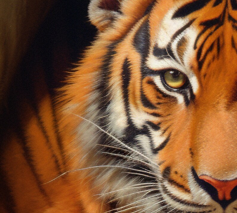 Tiger Mama #3 Digital Print - Etsy