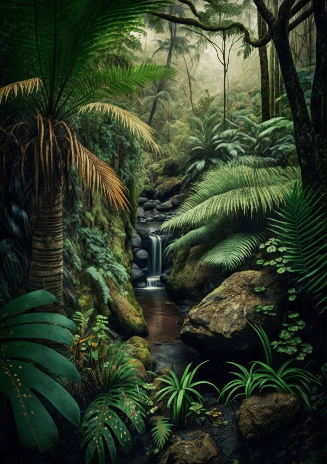 Australian Rainforest Landscape #3 Digital Print - Etsy