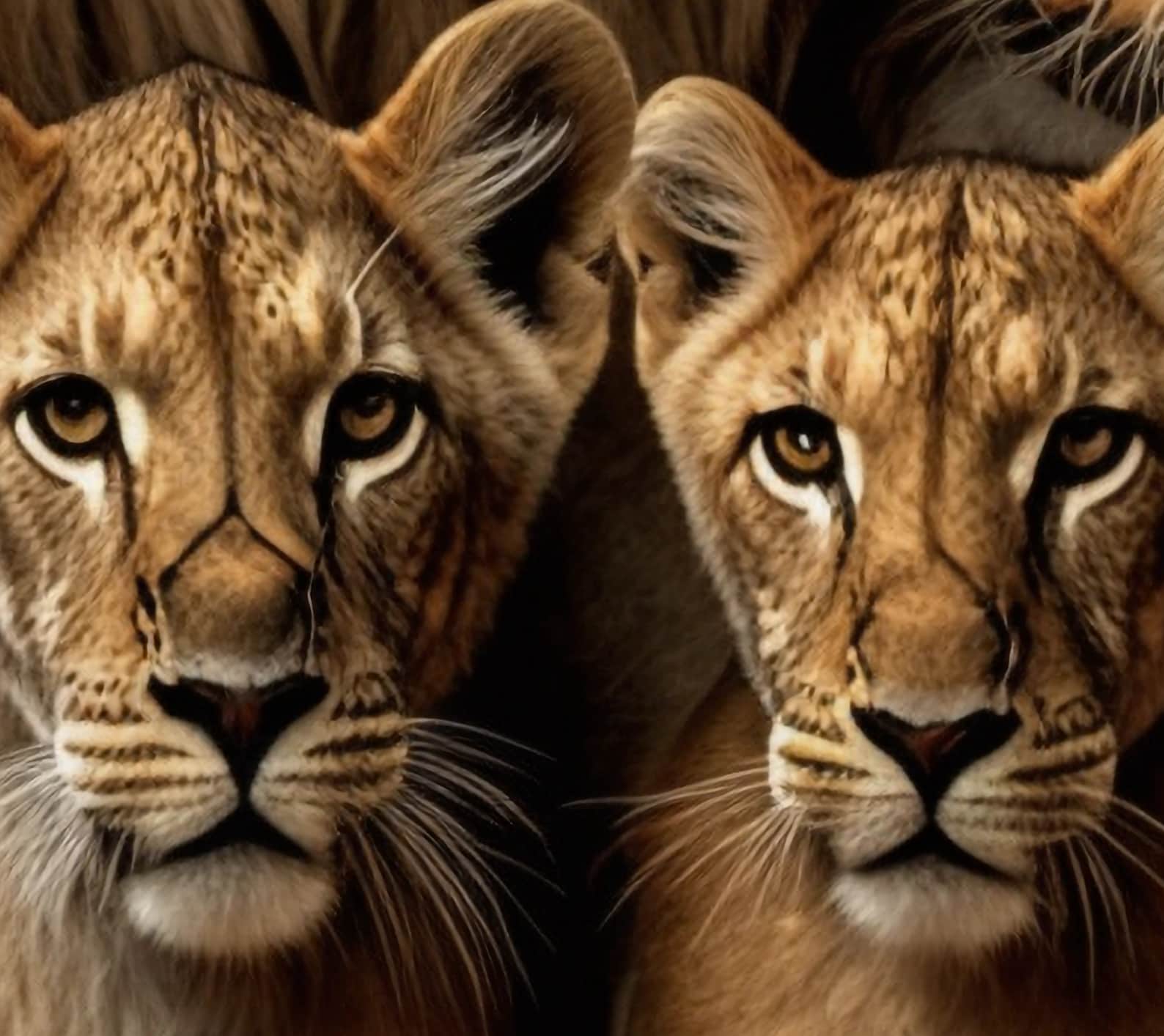 Strength in Unity - Lion Family #1 Digital Print - Etsy