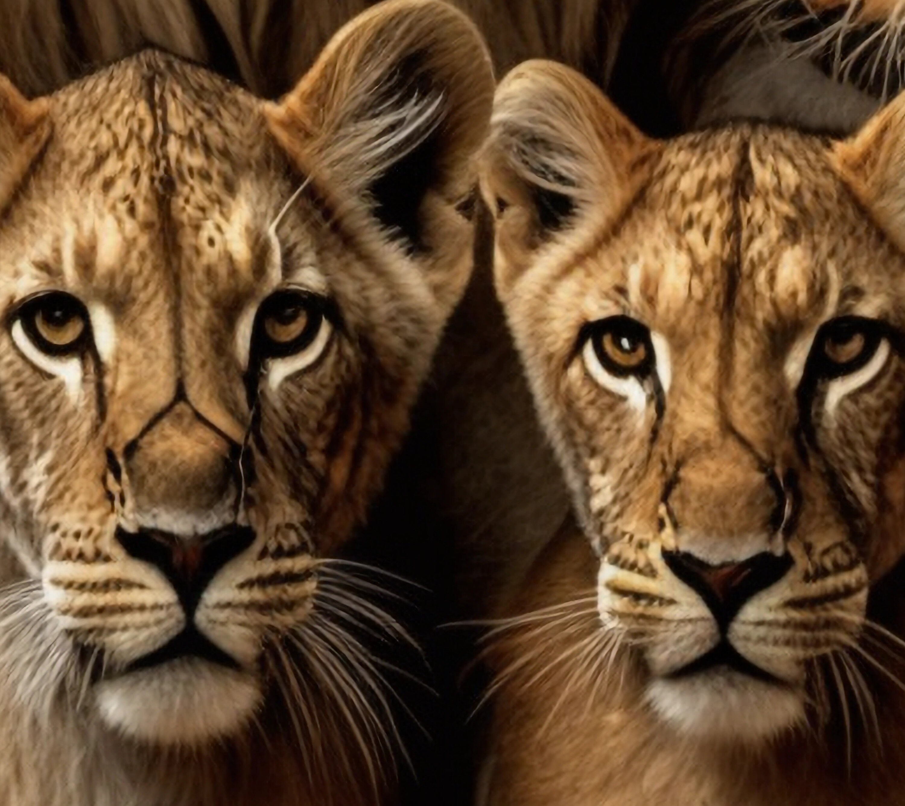 Strength in Unity - Lion Family #1 Digital Print - Etsy