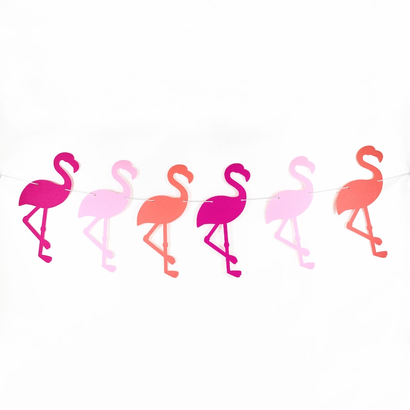 Flamingo Banner - Etsy