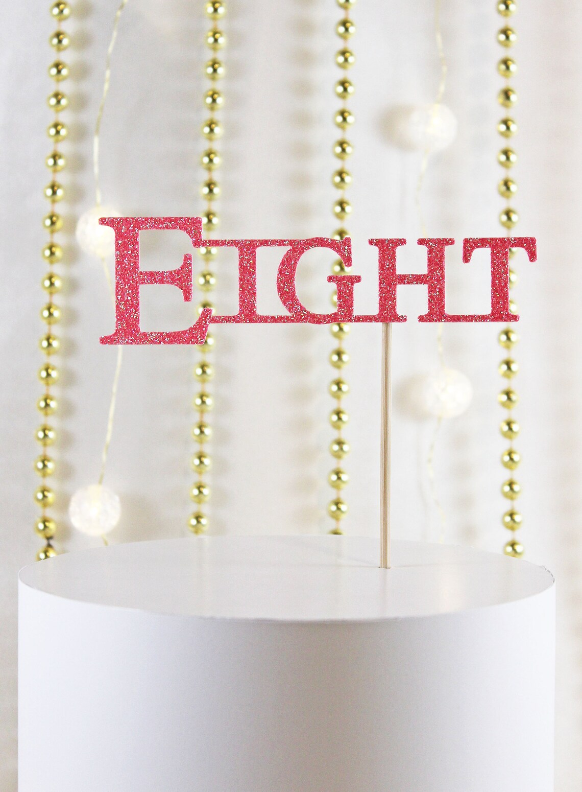 Customized AGE Cake Topper & | Etsy