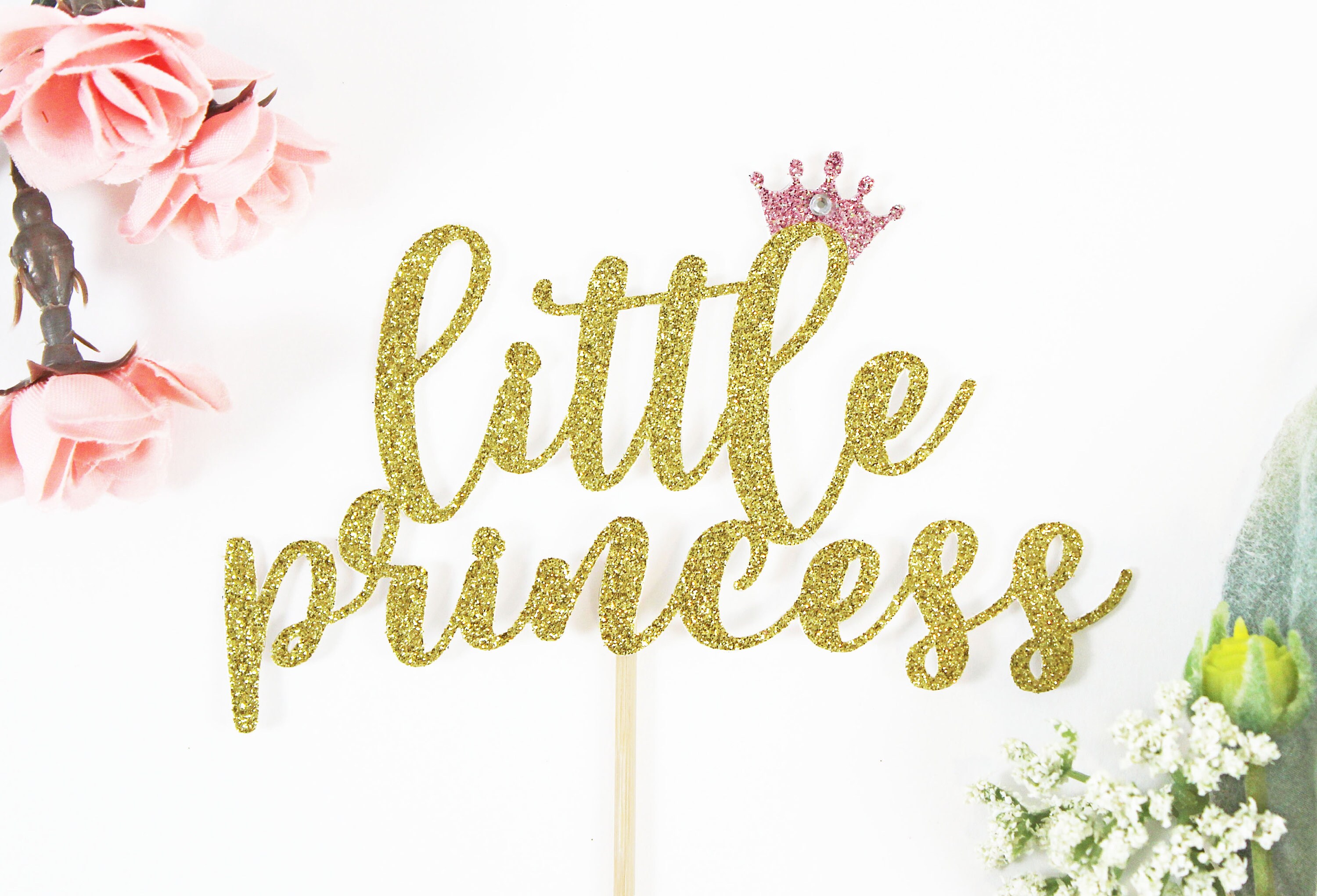 Little Princess Cake Topper/tiara Cake Topper/princess Cake - Etsy