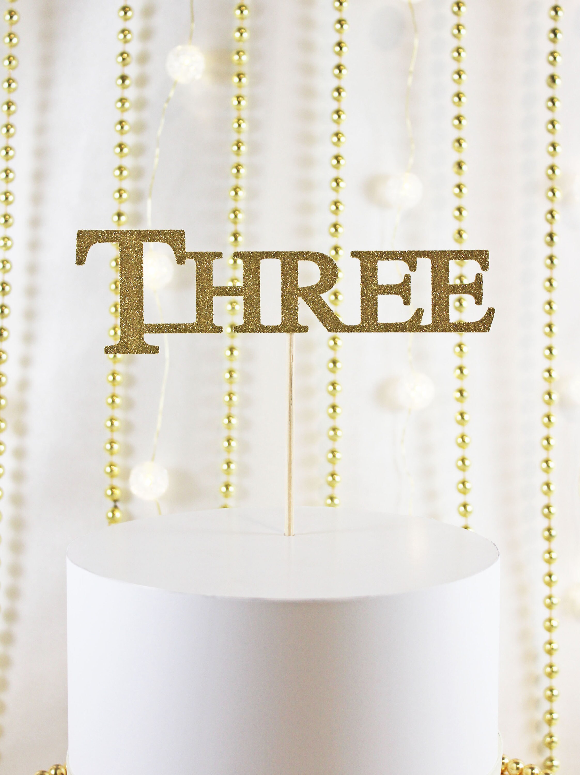 Customized AGE Cake Topper & | Etsy