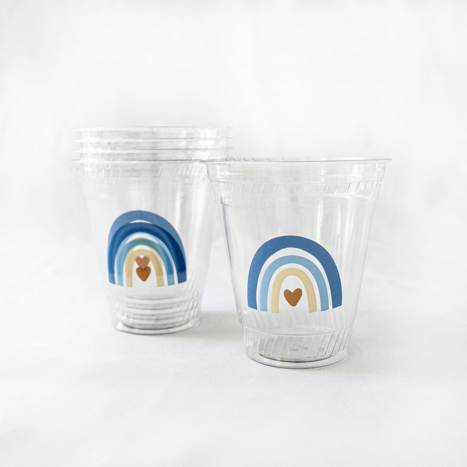 Boho Cups/boho Rainbow Cups/blue Boho Cups/brown Boho - Etsy