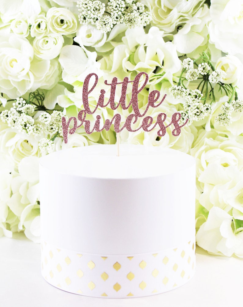 Little Princess Cake Topper/princess Cake Topper/princess | Etsy