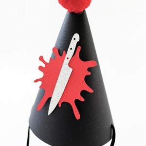 Knife Paper Party Hat/horror 1st Birthday Party Hat/horror 1st Birthday ...