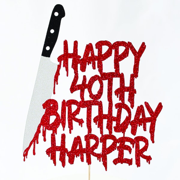 Horror Characters Cake Topper - Etsy