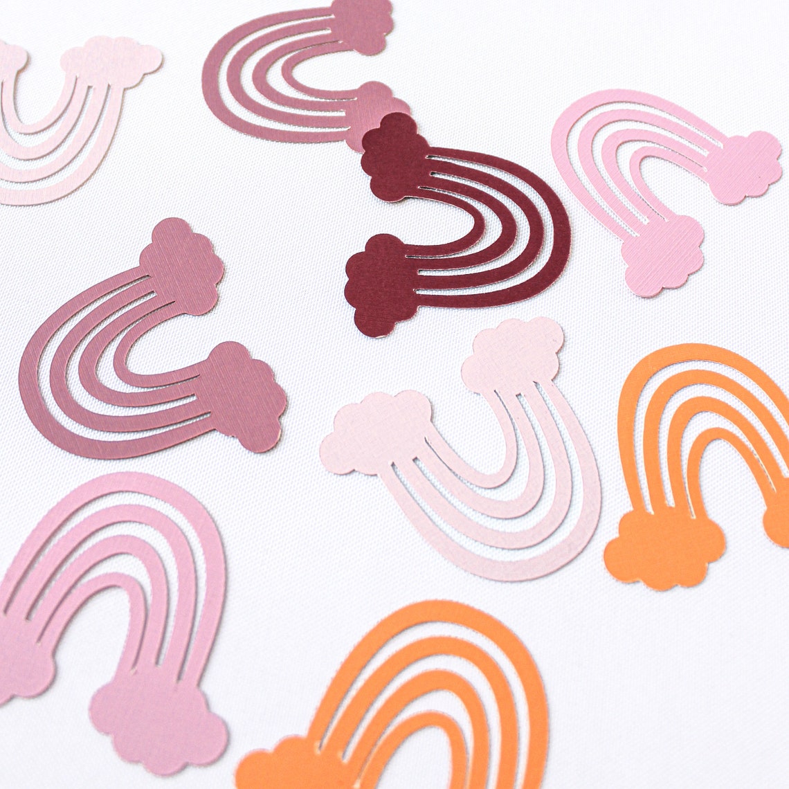 Boho Rainbow Confetti/pink Boho Rainbow Confetti/pink Boho Confetti ...