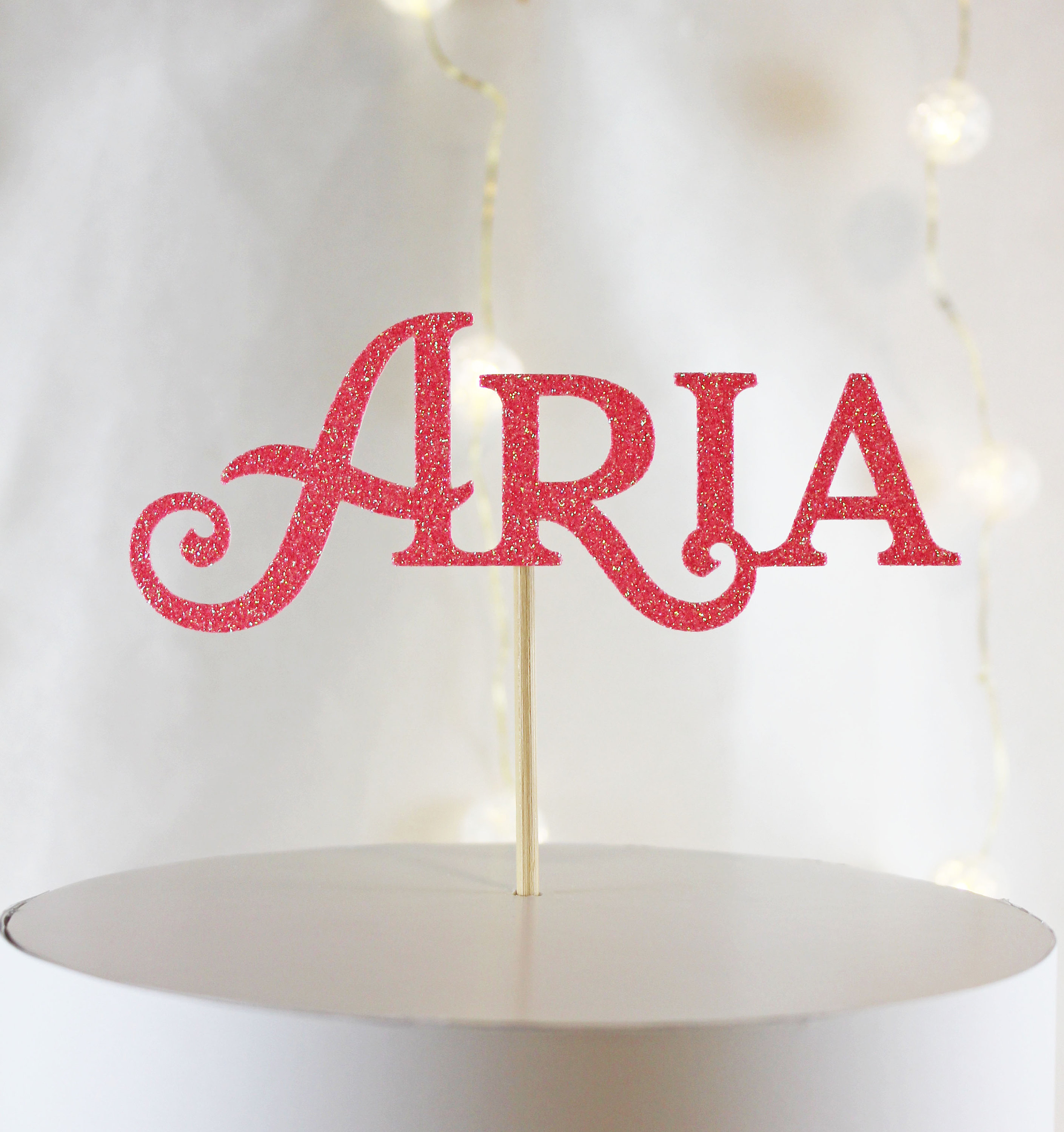 Custom & Personalized Name Cake | Etsy