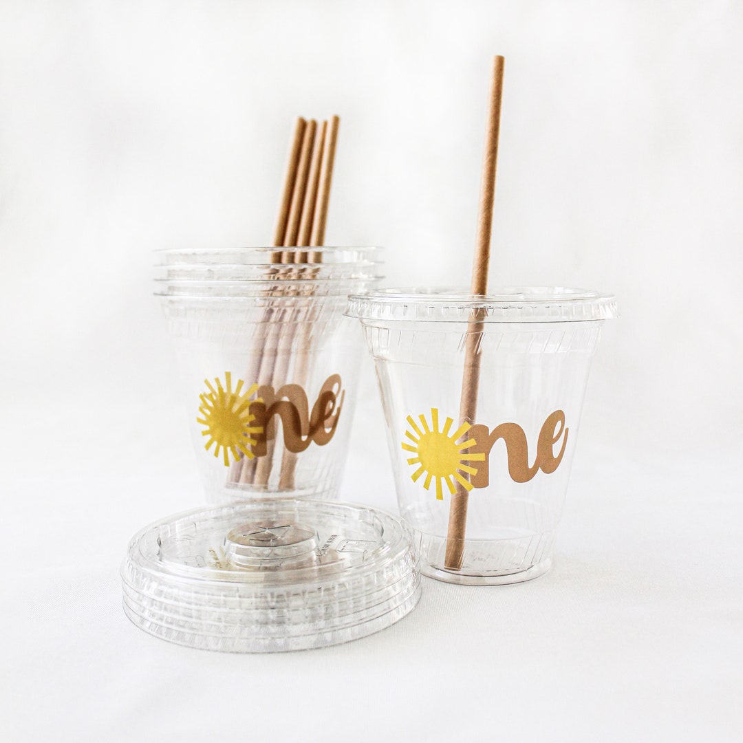 Boho Sun Cups/brown Boho Sun Cups/boho Rainbow Cups/brown Boho Birthday ...