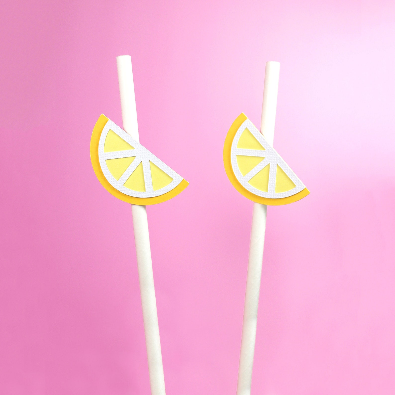 Lemon Straw/lemon Bridal Shower/lemon Bridal Shower Décor/lemon Baby ...
