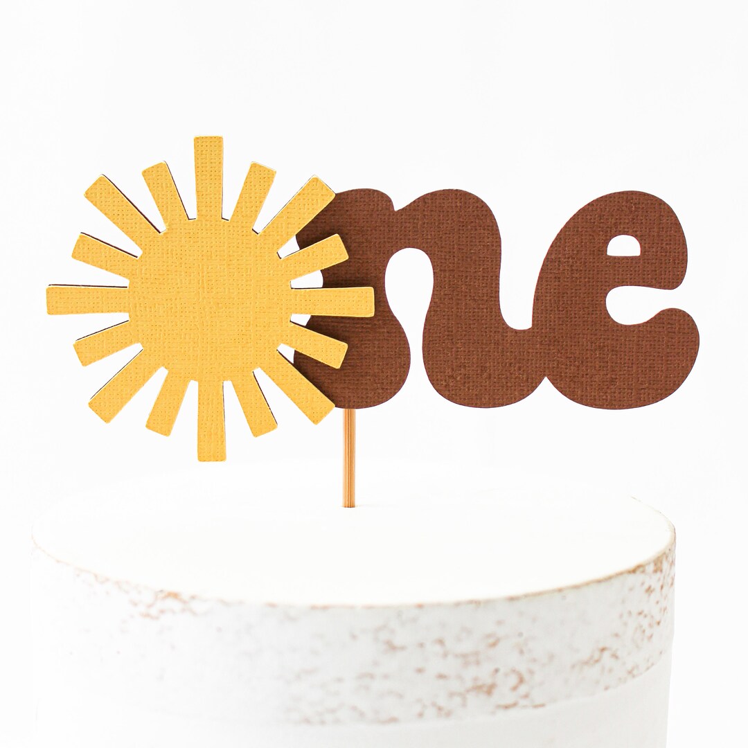 Boho Sun Cake Topper/sun Cake Topper/sun Cake Topper/one Cake Topper ...