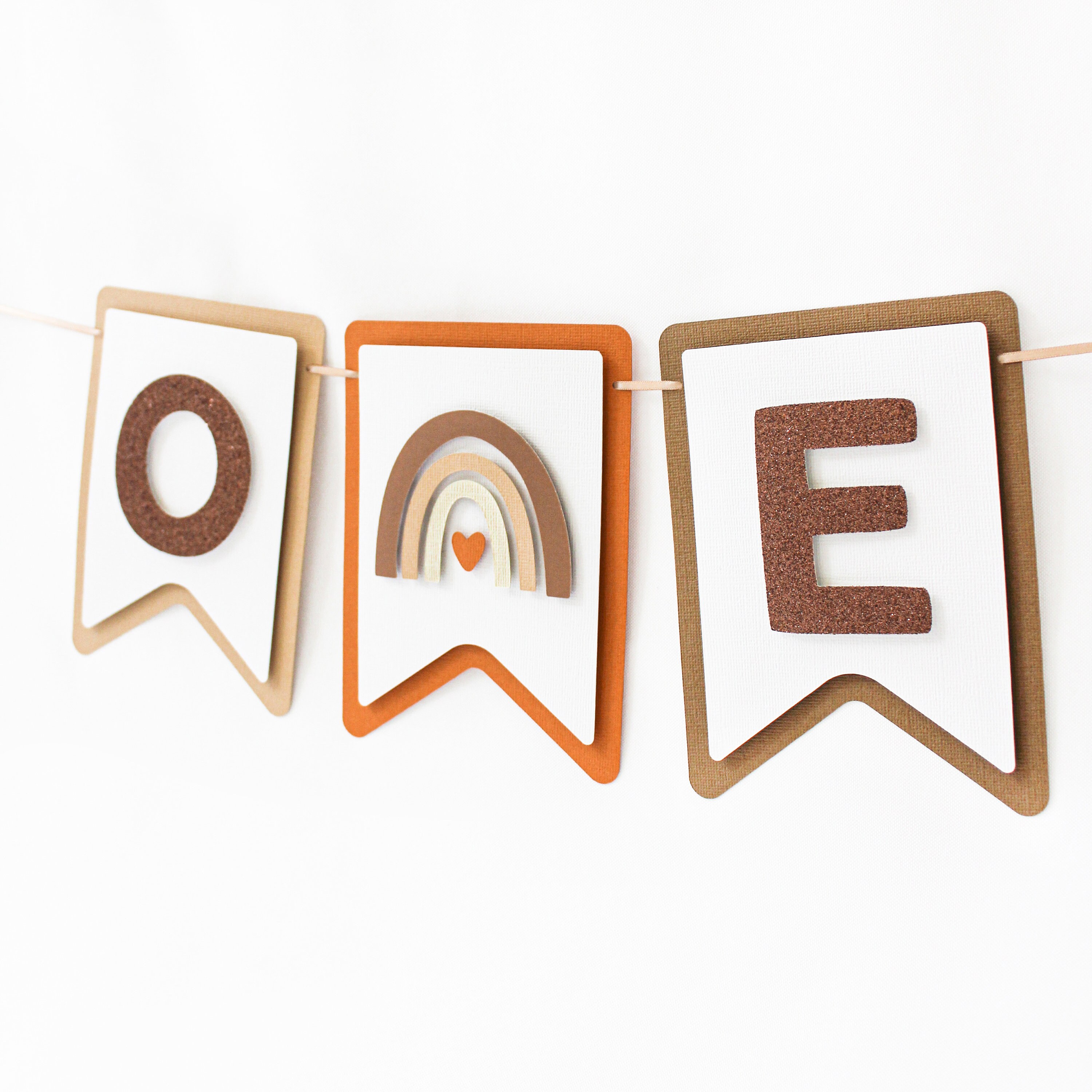 Boho Rainbow ONE Banner/boho ONE Banner/boho Rainbow - Etsy