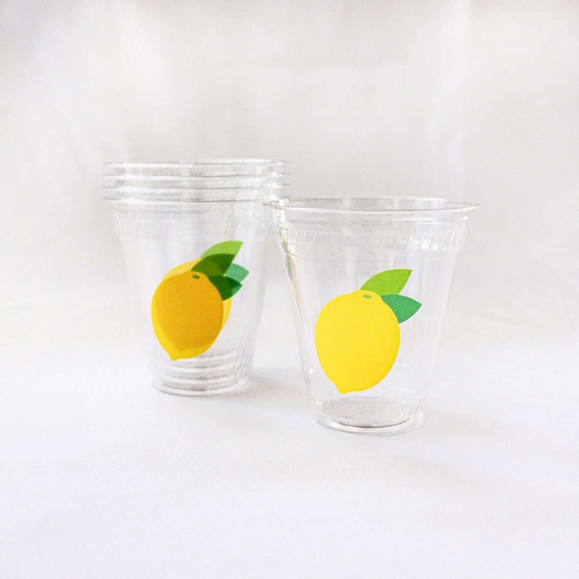 Lemon Cups/lemon Birthday Party Cups/lemon Bridal Shower/lemon Baby ...