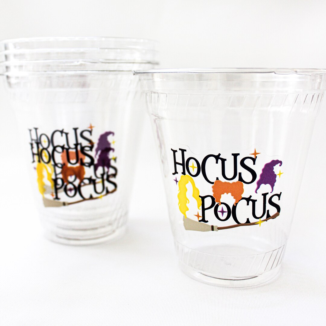 Hocus Pocus Birthday/hocus Pocus Birthday Cups/hocus Pocus Party Cups ...