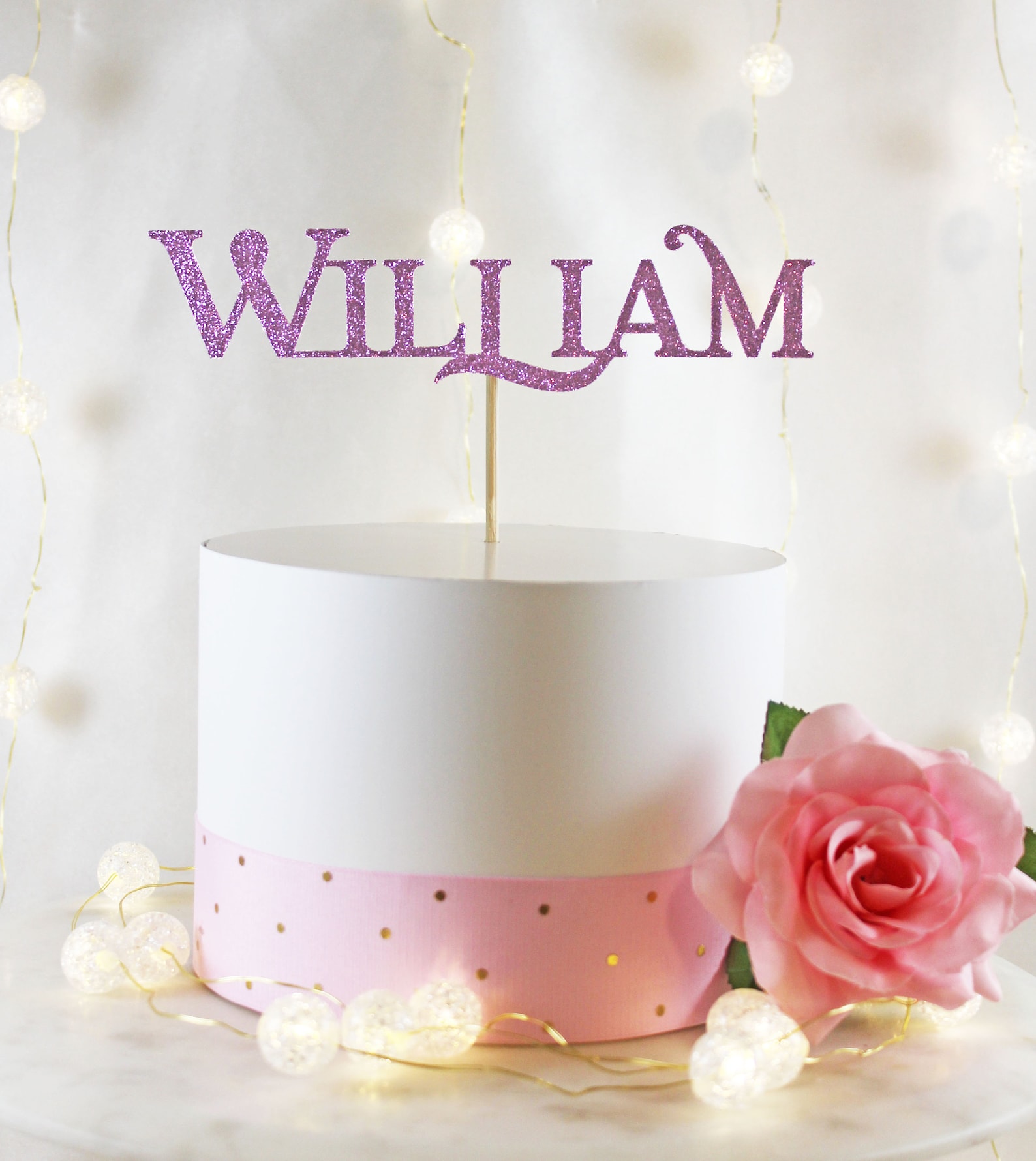 Custom & Personalized Name Cake | Etsy