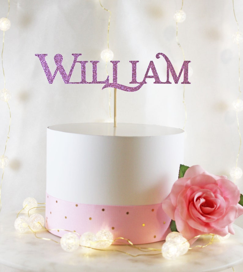 Custom & Personalized Name Cake | Etsy