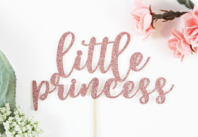 Little Princess Cake Topper/princess Cake Topper/princess | Etsy