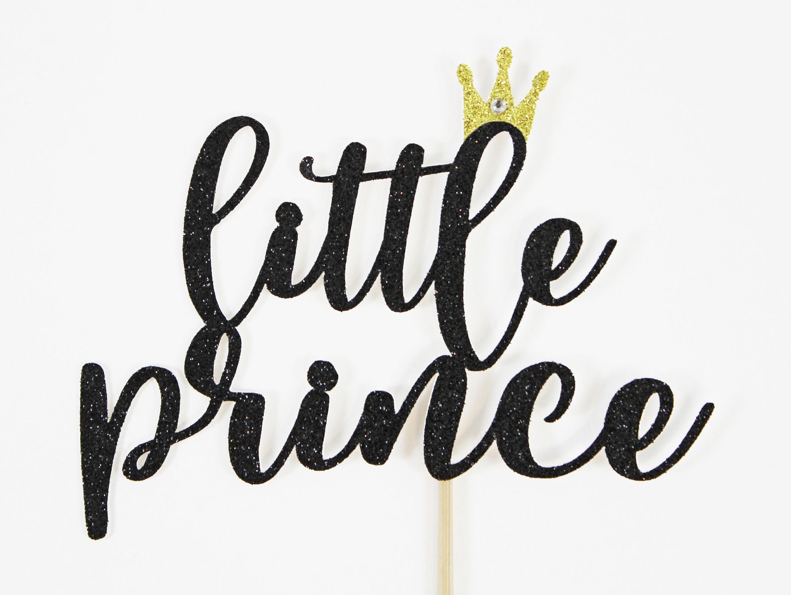 Little Prince Cake Topper/crown Cake Topper/prince Cake - Etsy