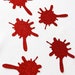 Blood Splatter Confetti/bloody Birthday Confetti/halloween Confetti ...