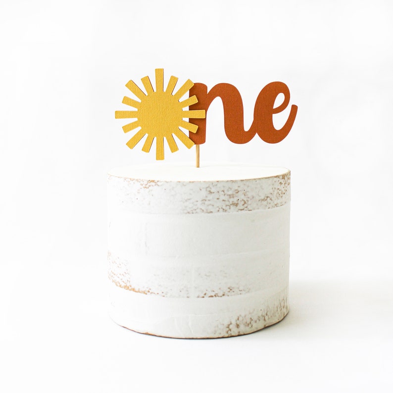 Boho Sun Cake Topper/sun Cake Topper/sun Cake Topper/one Cake Topper ...