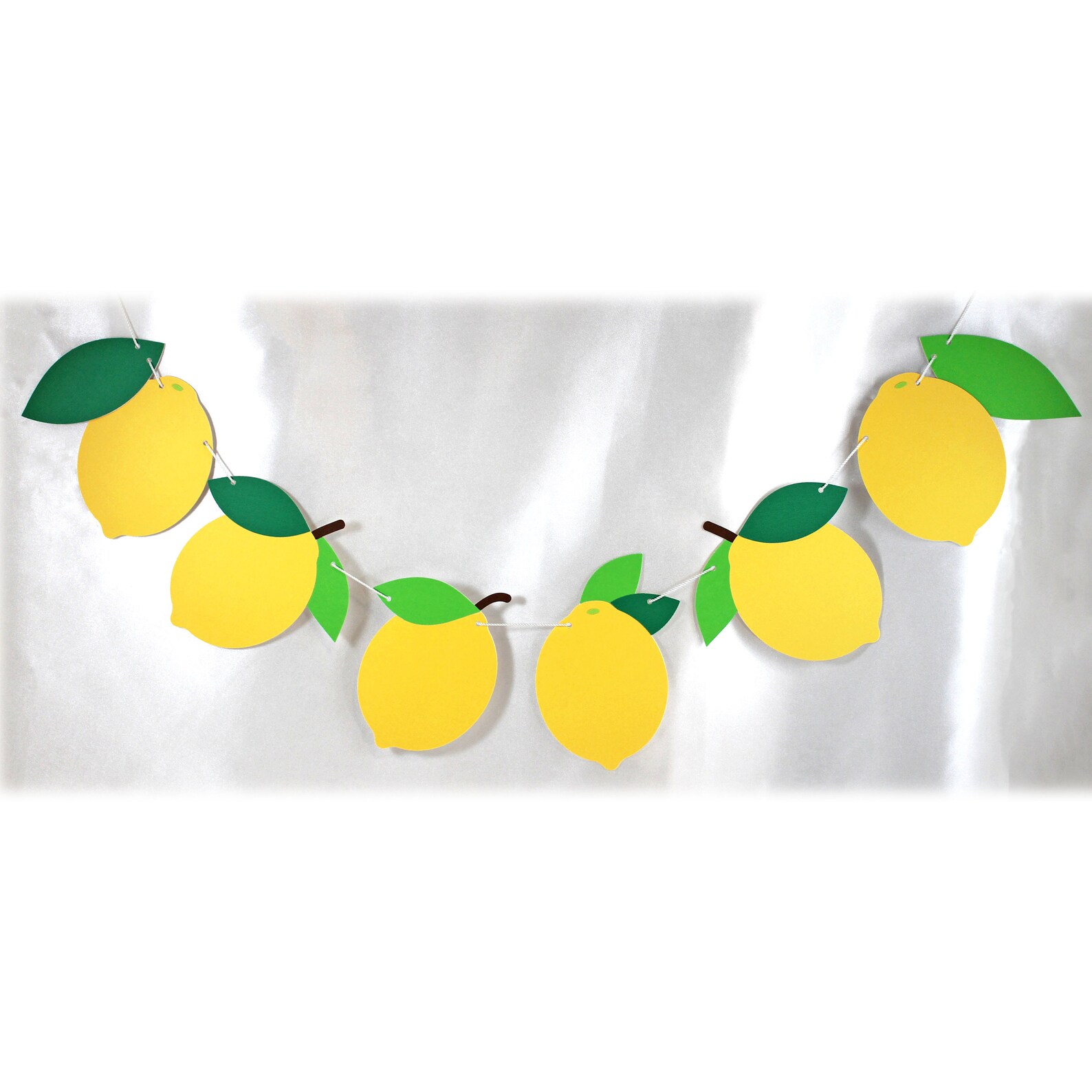 Lemon Garland/tutti Frutti Garland/lemon Birthday Party/lemon - Etsy