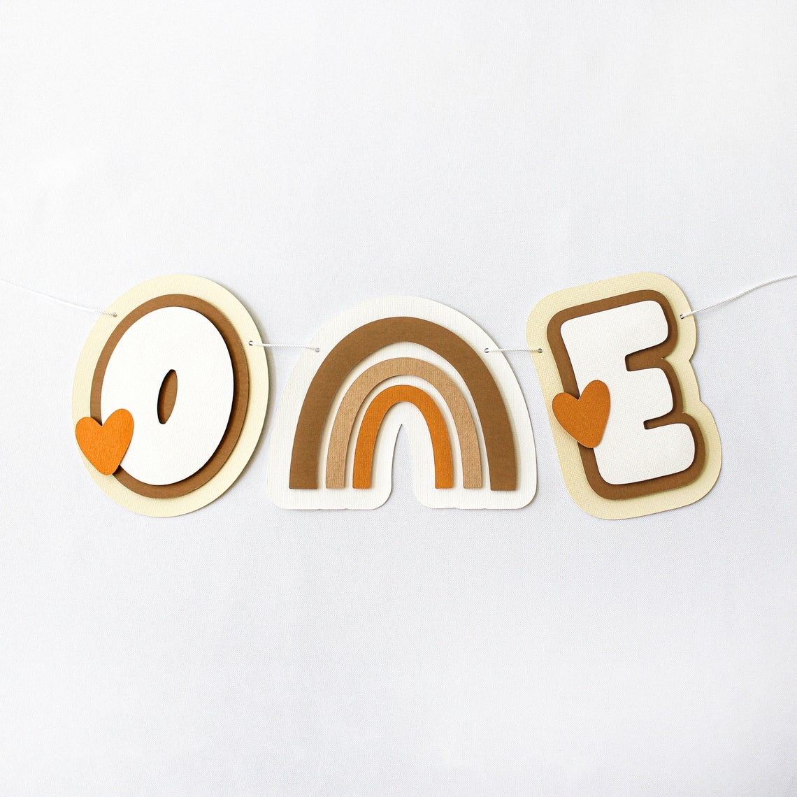 Boho Rainbow ONE Banner/boho ONE Banner/boho Rainbow - Etsy