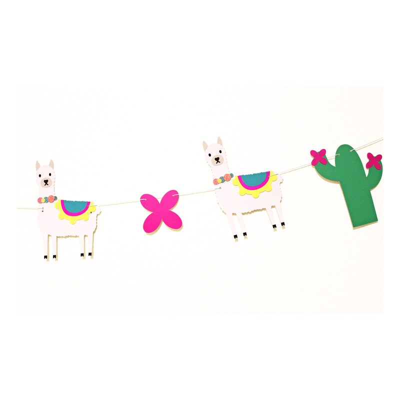 Llama Banner - Etsy