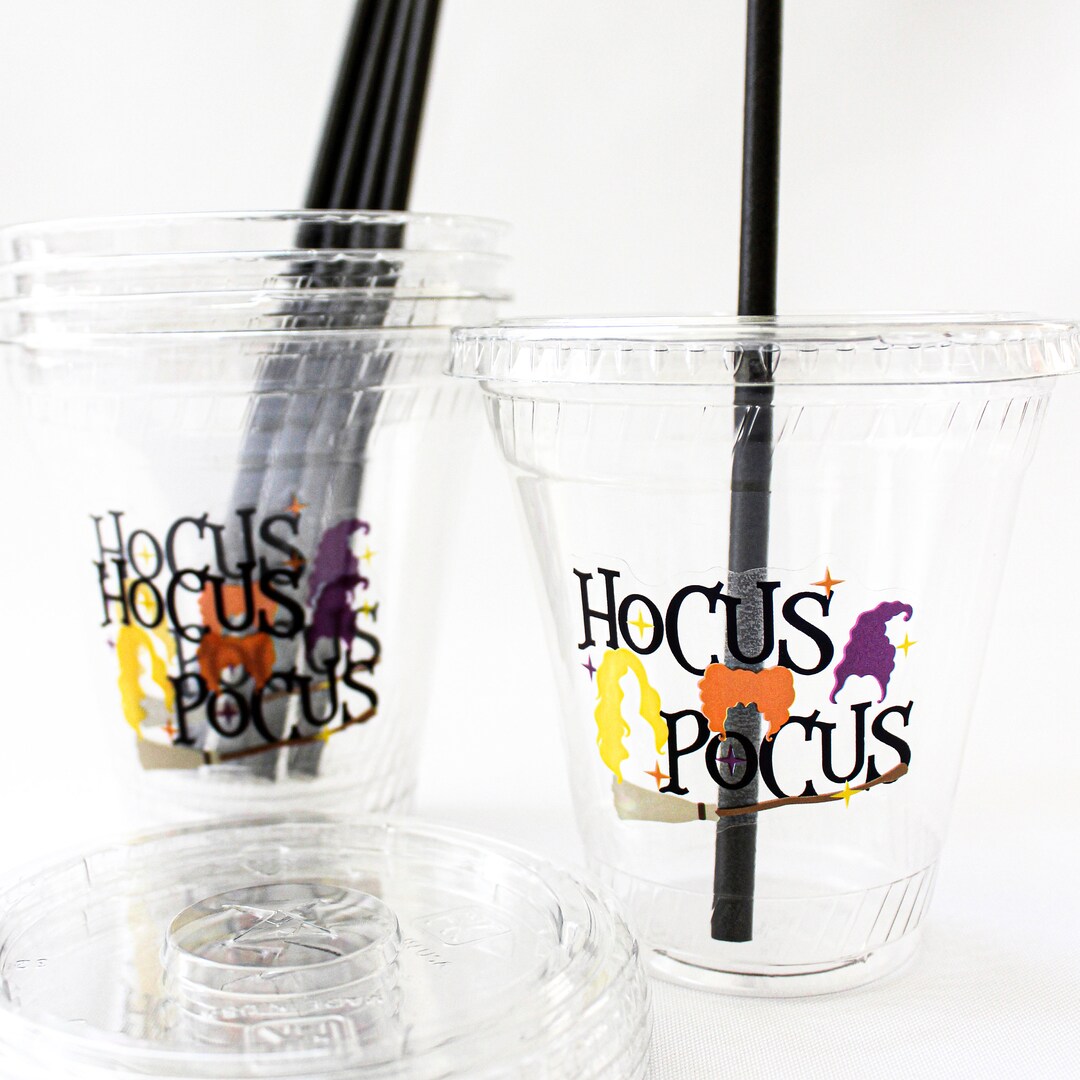 Hocus Pocus Birthday/hocus Pocus Birthday Cups/hocus Pocus Party Cups ...