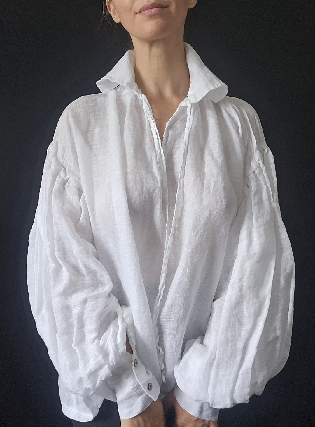 Regency/victorian/renaissance/mozart/pirate/boho LINEN Shirt Unisex Mr ...