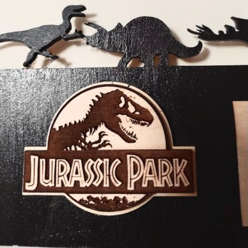 Dinosaur Silhouette Sign/key Holder/mask Holder digital File - Etsy