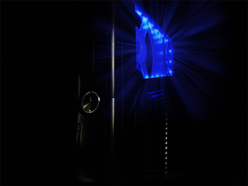 Xcm Slim Black Knight With Blue Led For Xbox 360 Slim Etsy