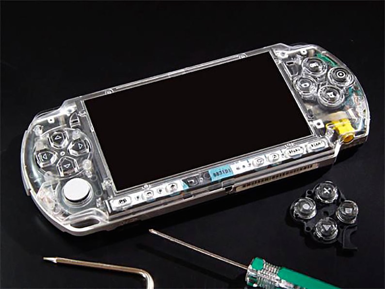 XCM Face Plate for PSP 3000 Series Crystal - Etsy