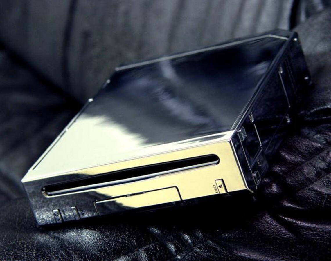 Ii Case Chrome the Replacement Case the Wii Console - Etsy