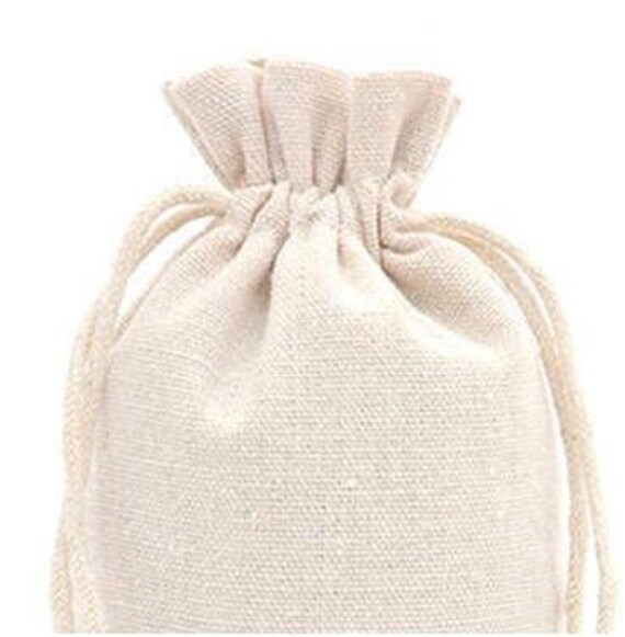 100% Natural Drawstring Bags - Etsy UK