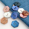 Small Iridescent Shirt Buttons, Plastic, "surfing" Design, 10mm, 11.5mm ...